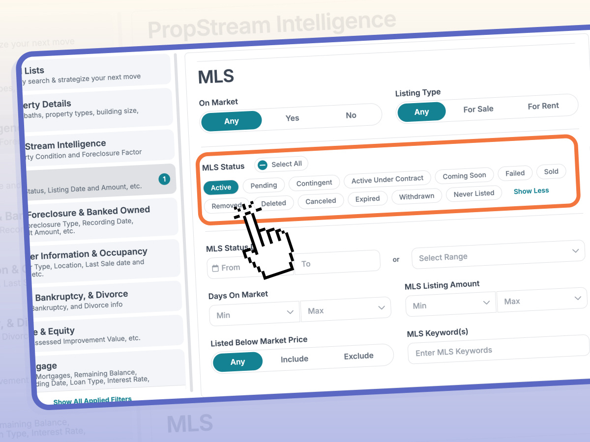 PropStream Intelligence - AI Real Estate Data
