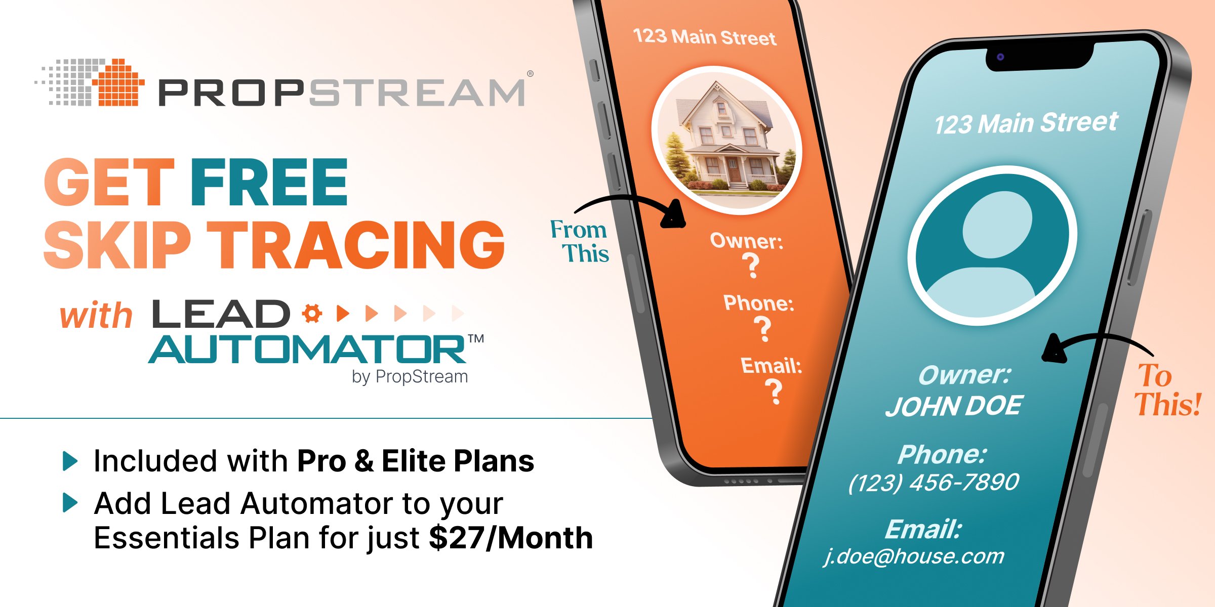 PropStream Skip Tracing | New Low Price